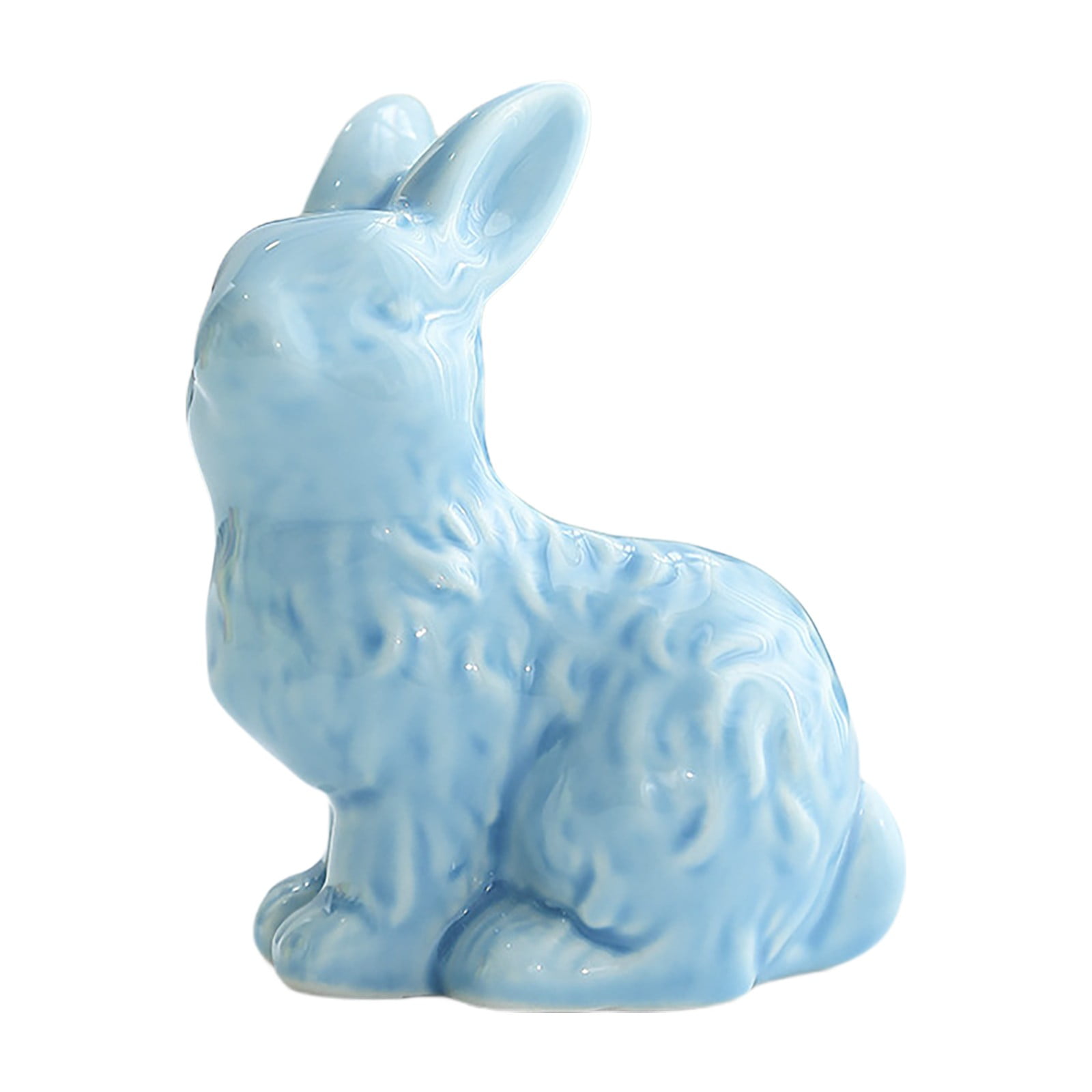 Reduced! JJHGVB Modern Ceramic Easter Bunny Figurine,Porcelain Rabbit ...