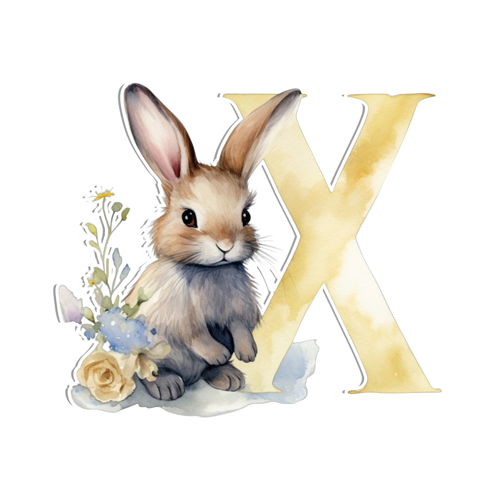 Easter Decorations for Door Easter Cartoon Charms Resin Rabbit Charms ...