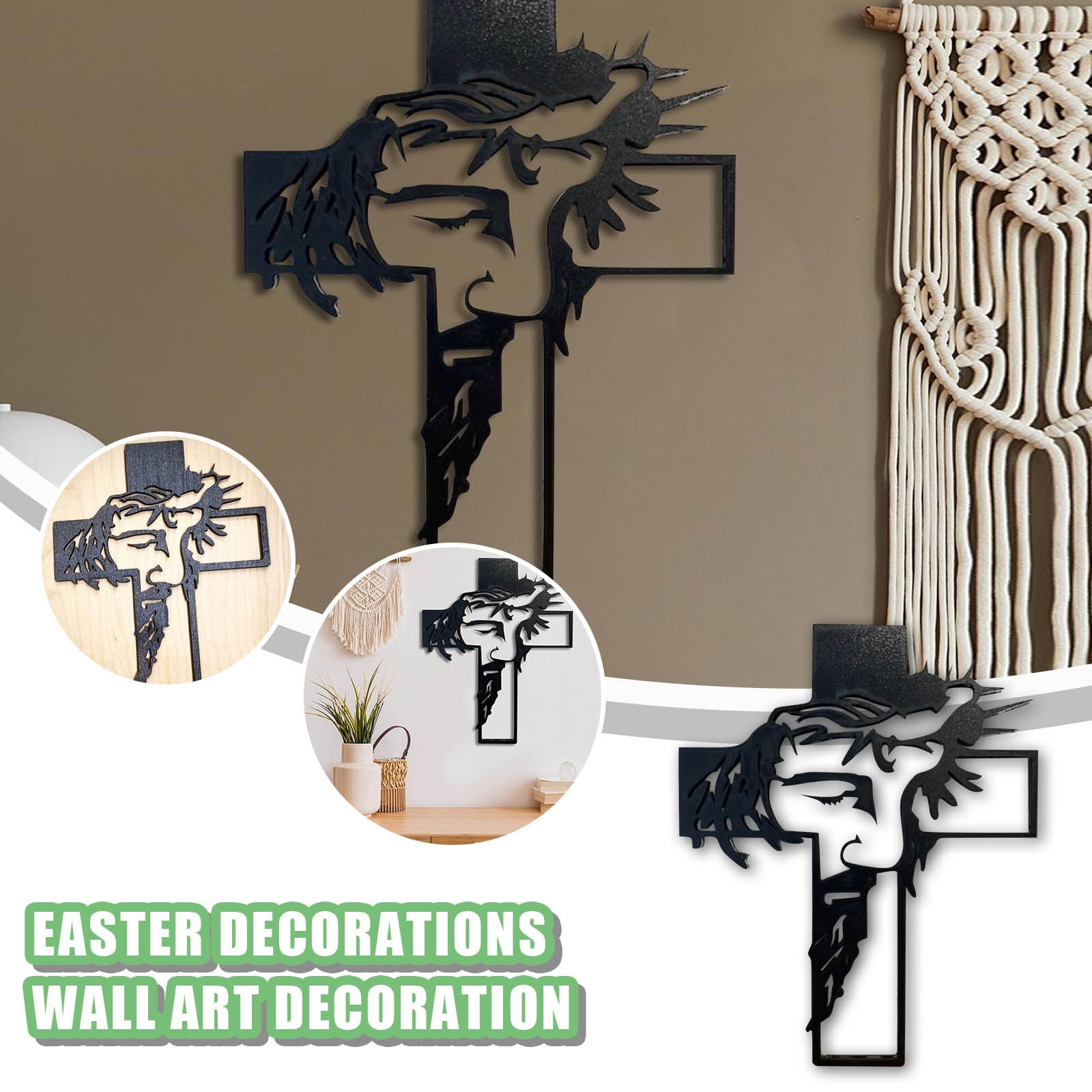 Easter Decorations, Easter Scene Wooden Decoration Easter Table Decor ...