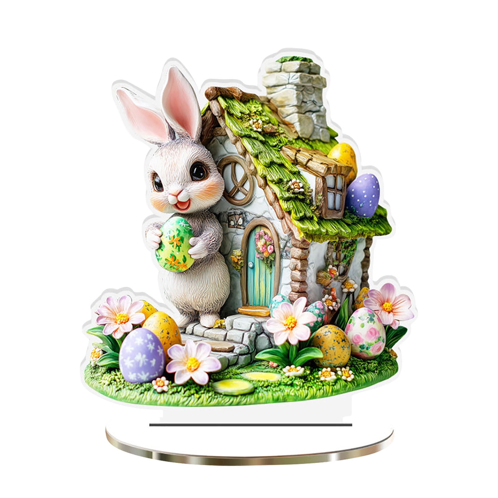 Easter Decorations Easter Visual 2D Table Decoration For Home Living ...