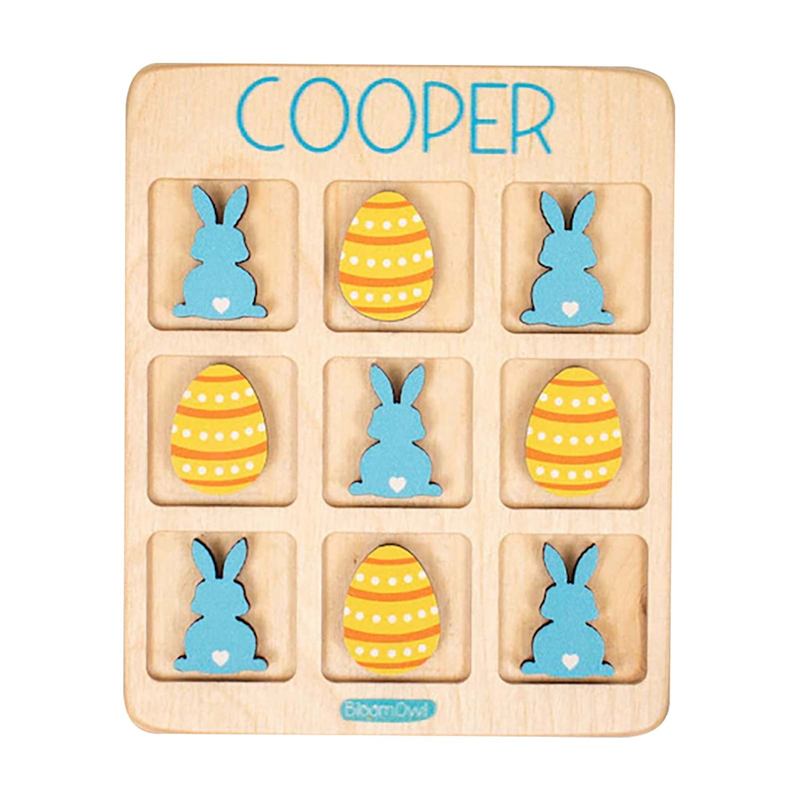 Easter Decorations For Home!!!“Wooden Easter Tac Toe Game – Classic ...