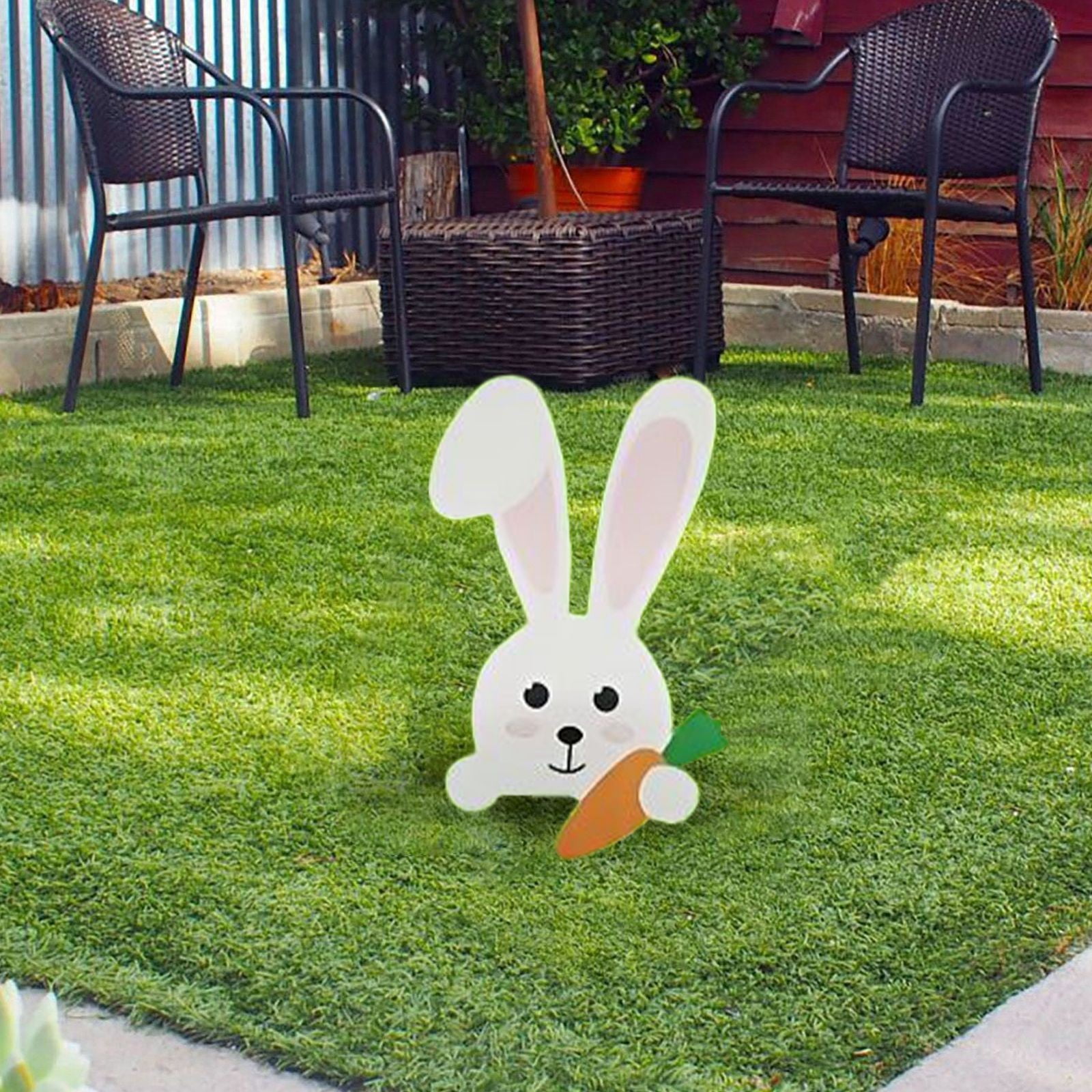 Easter Decorations For Outside Easter Lawn Decorations Easter Yard Sign Bunny Yard Signs Easter ...