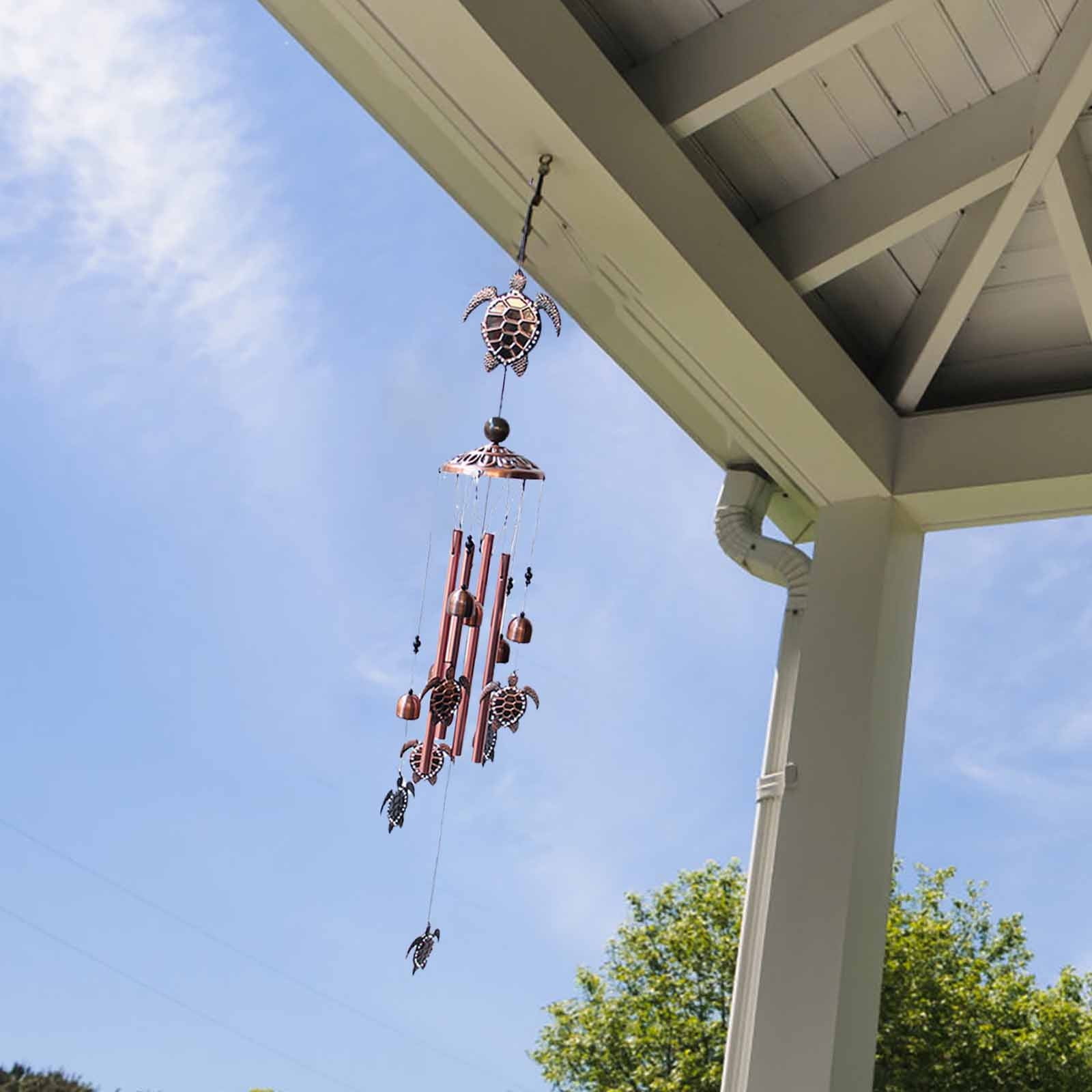 Easter Decorations Kokovifyves Hand-made Copper Horse Wind Chimes Retro ...