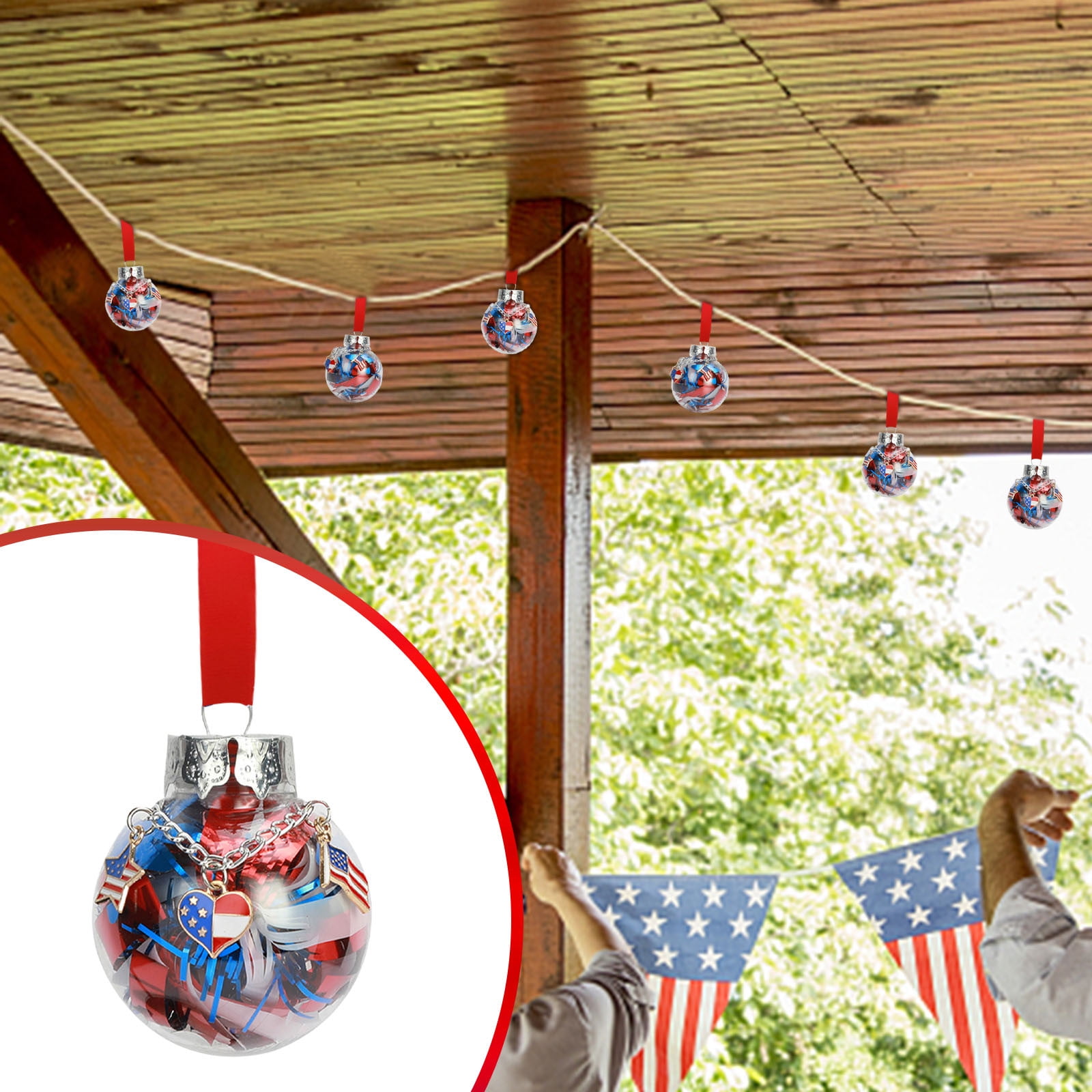 Easter Decorations Kokovifyves Patriotic Decorations for 4th of July ...