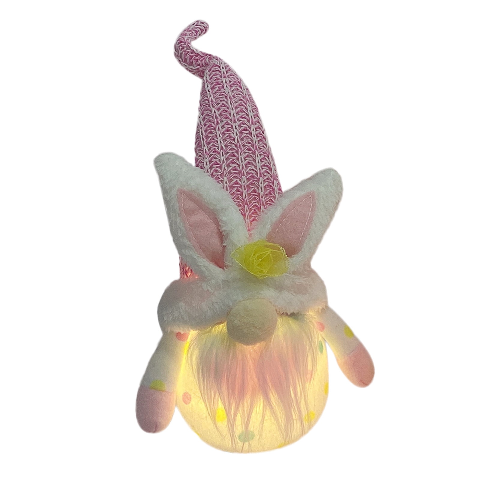 Easter Decorations Easter Luminous Bunny Doll Decoration Ornaments ...