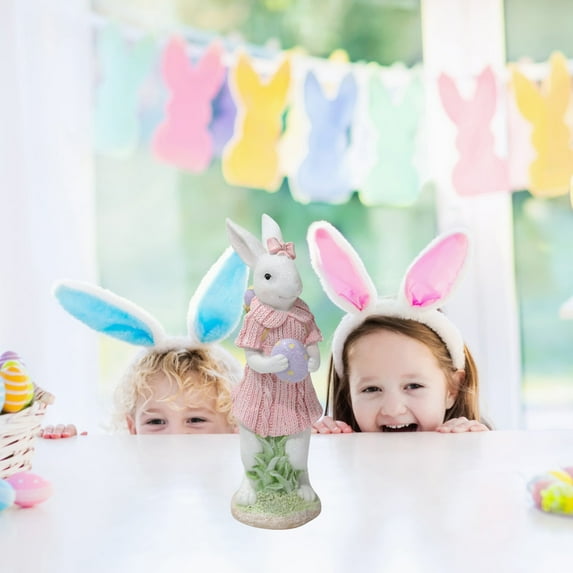 Easter Decorations Rabbitt Garden Ornaments Decorative Courtyard ...