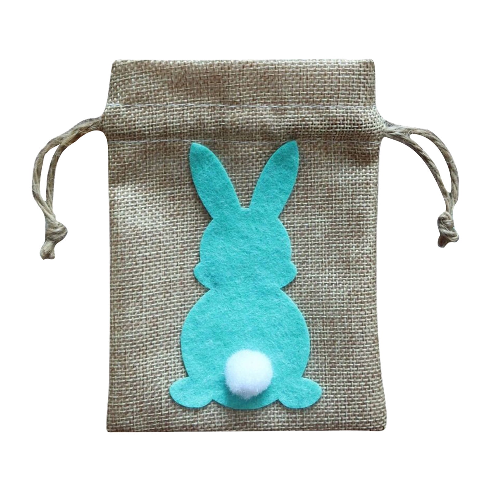 Easter Decorations Savings SAWVNM Cute Drawstring Pocket Goodie Bag ...