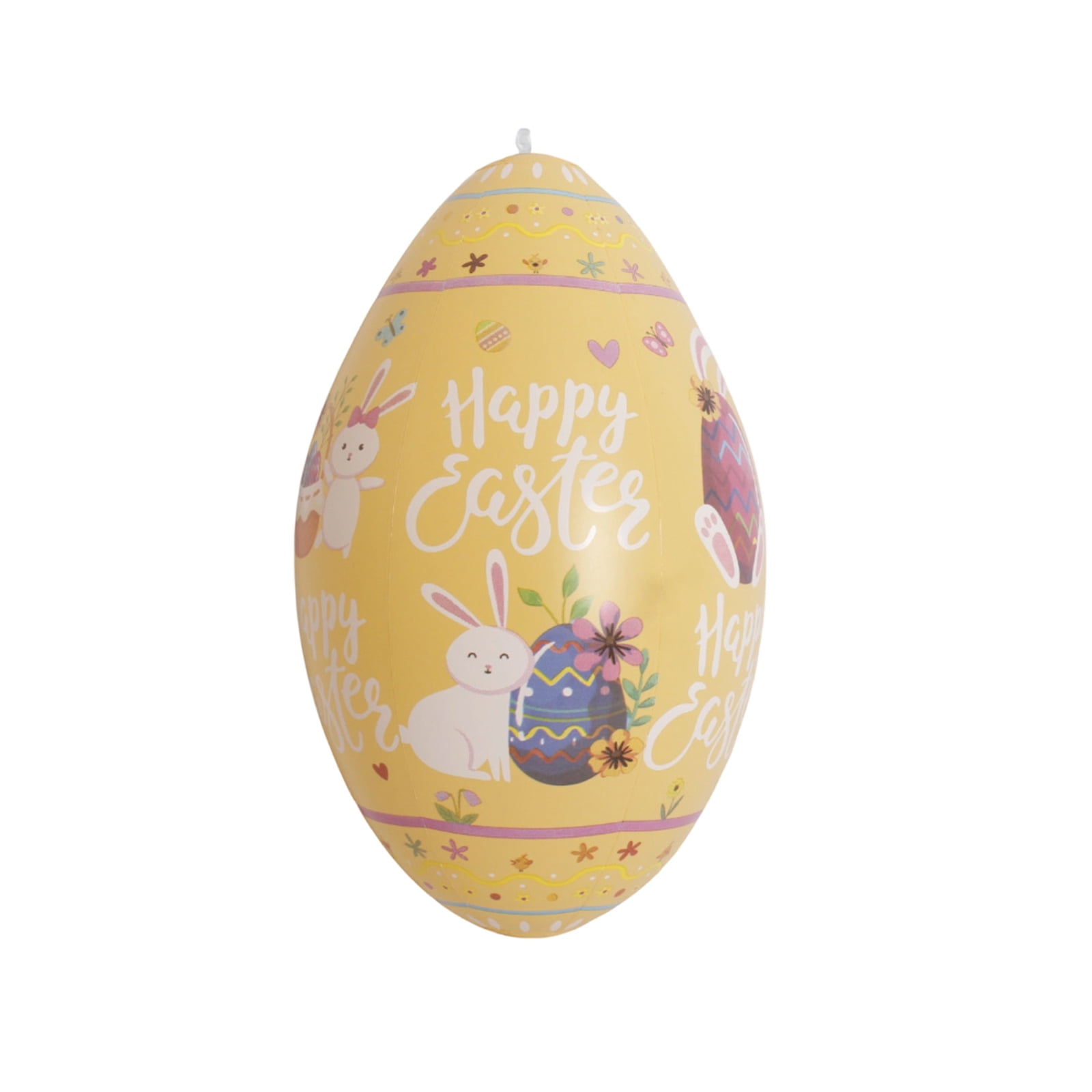 Easter Decorations Set – Inflatable Bunny, Carrot & Egg Props + Pastel ...