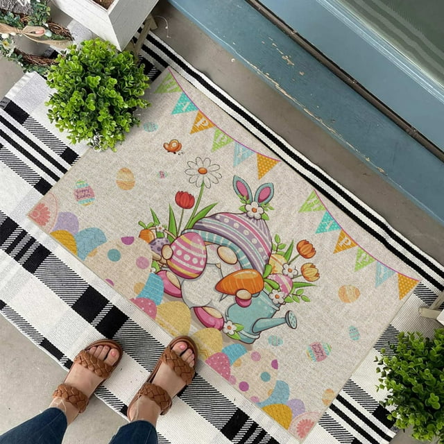Easter Decorations!!! TKing Fashion Easter Bunny Easter Rugs Easter ...
