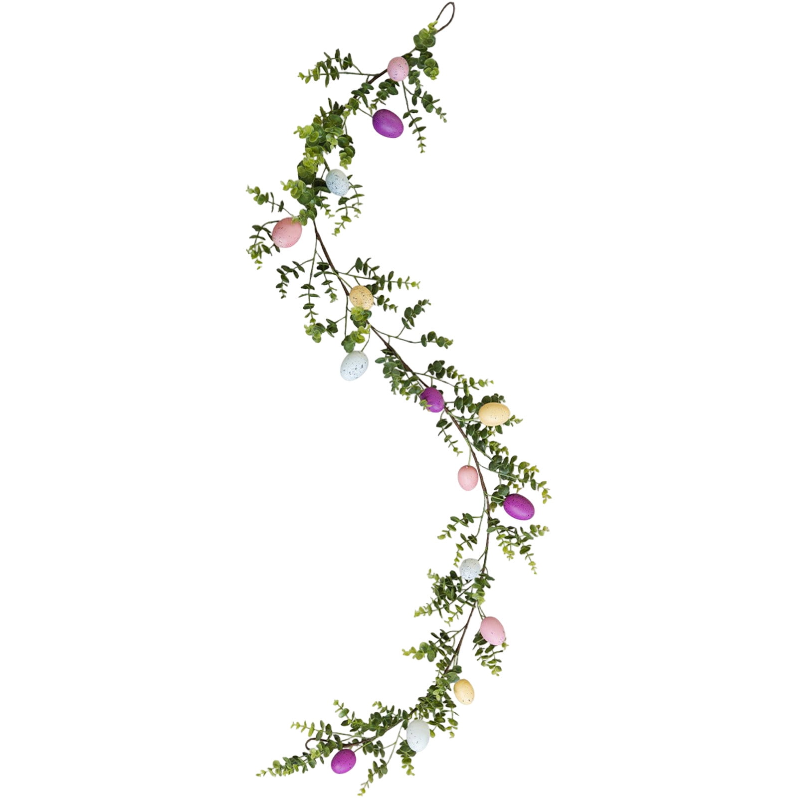 Easter Decorationse Vines Garland 66.9"Easter Garland,Easter Eggs ...
