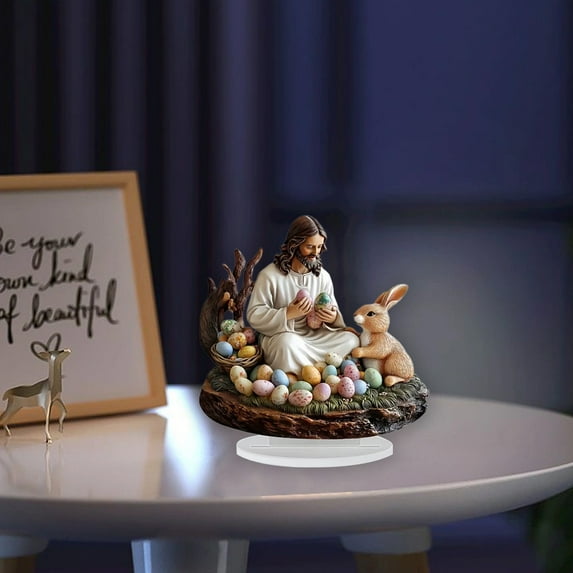 Easter Desk 2D Flat Acrylic Decorative Plaque - Nature Spirit Art ...