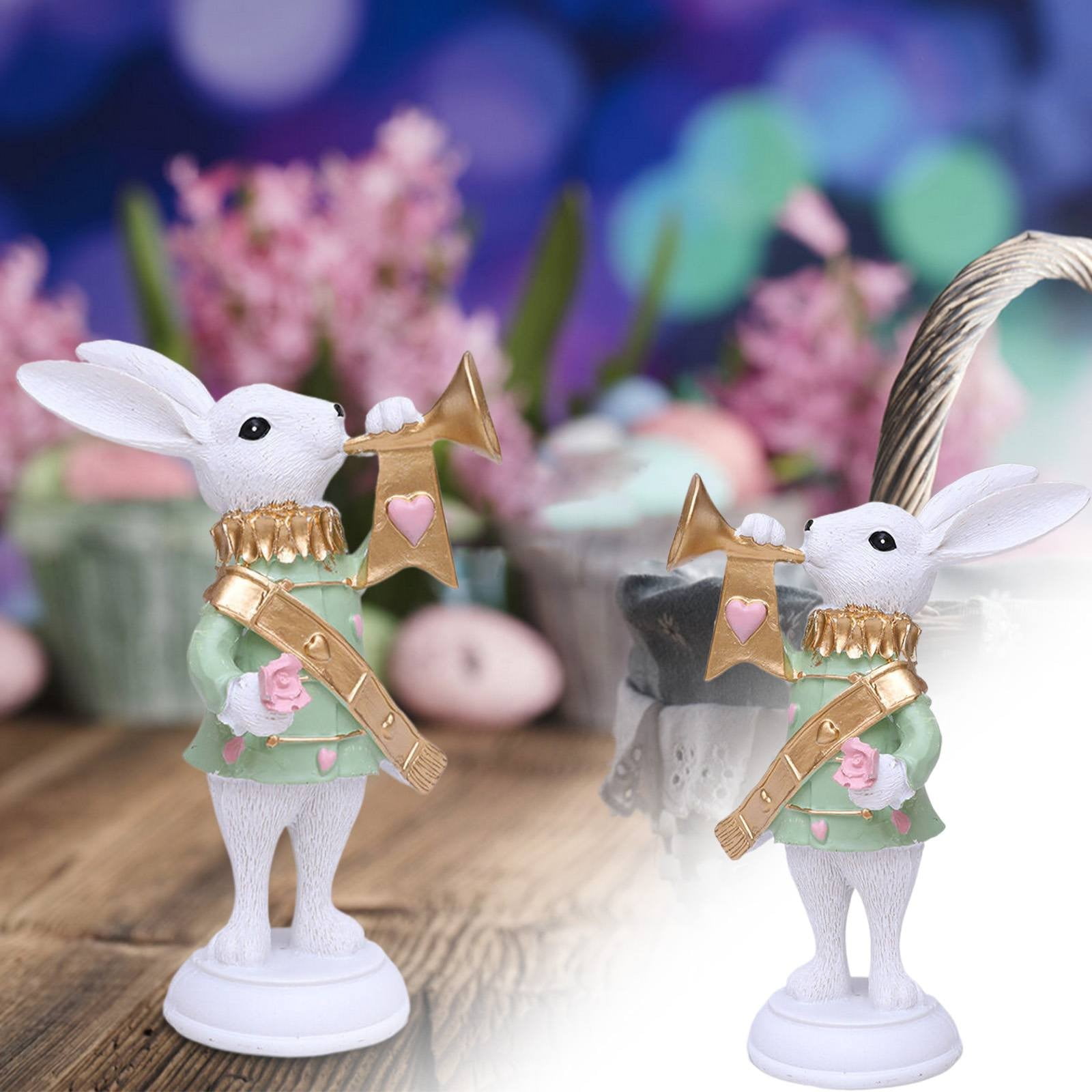Easter Desktop Dress Up - Easter Bunny Figurine Easter Decoration ...