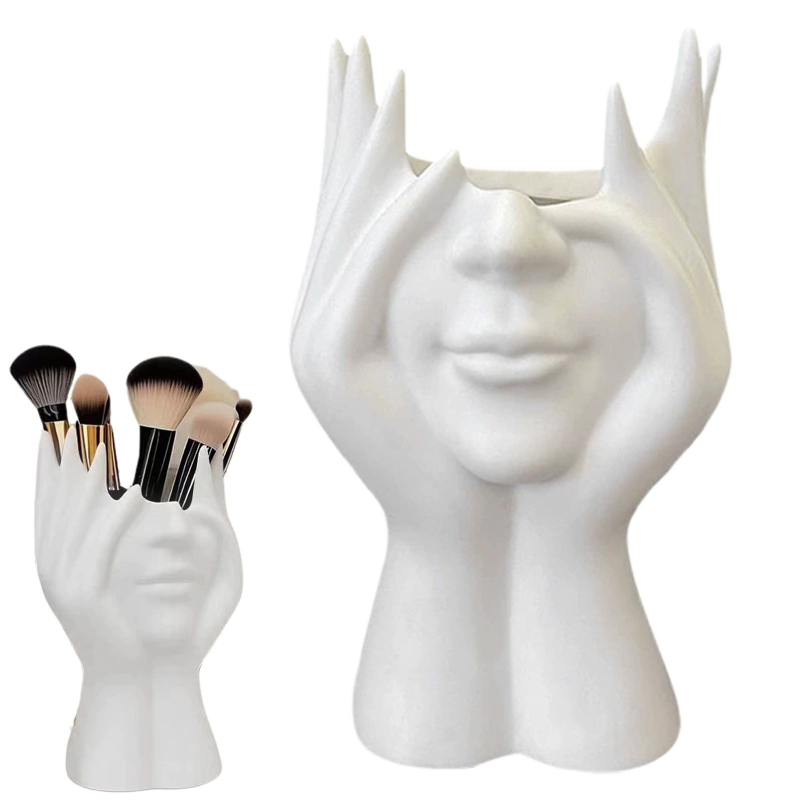 Easter Desktop Dress up - Human Body Shape Desktop Storage Pen Holder ...