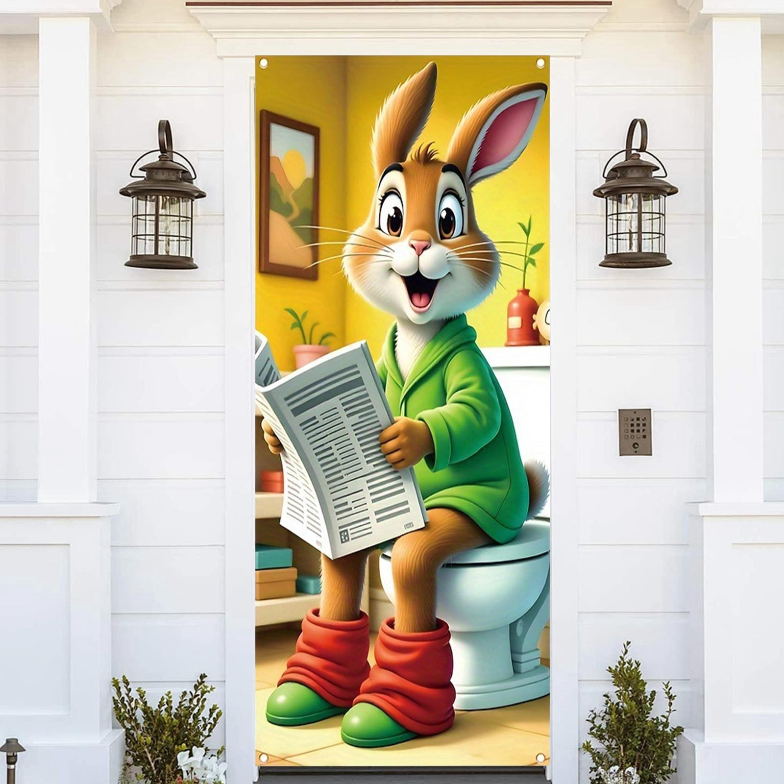 Easter Door Cover Banner - Spring Decorations Easter Decorations 70 ...