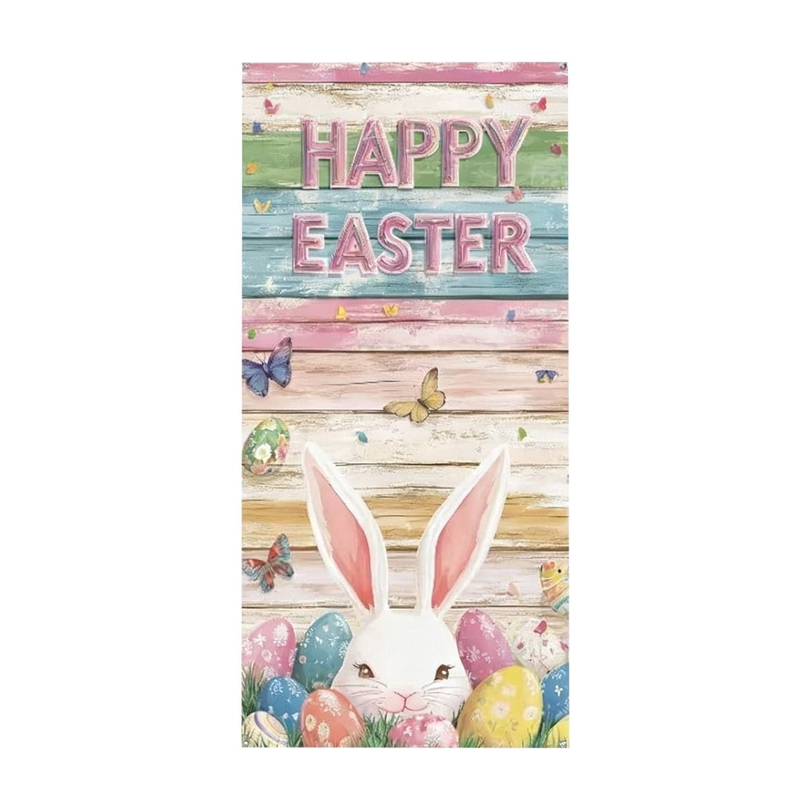Easter Door Curtain Party Decorations Full Door Coverage Decorative ...