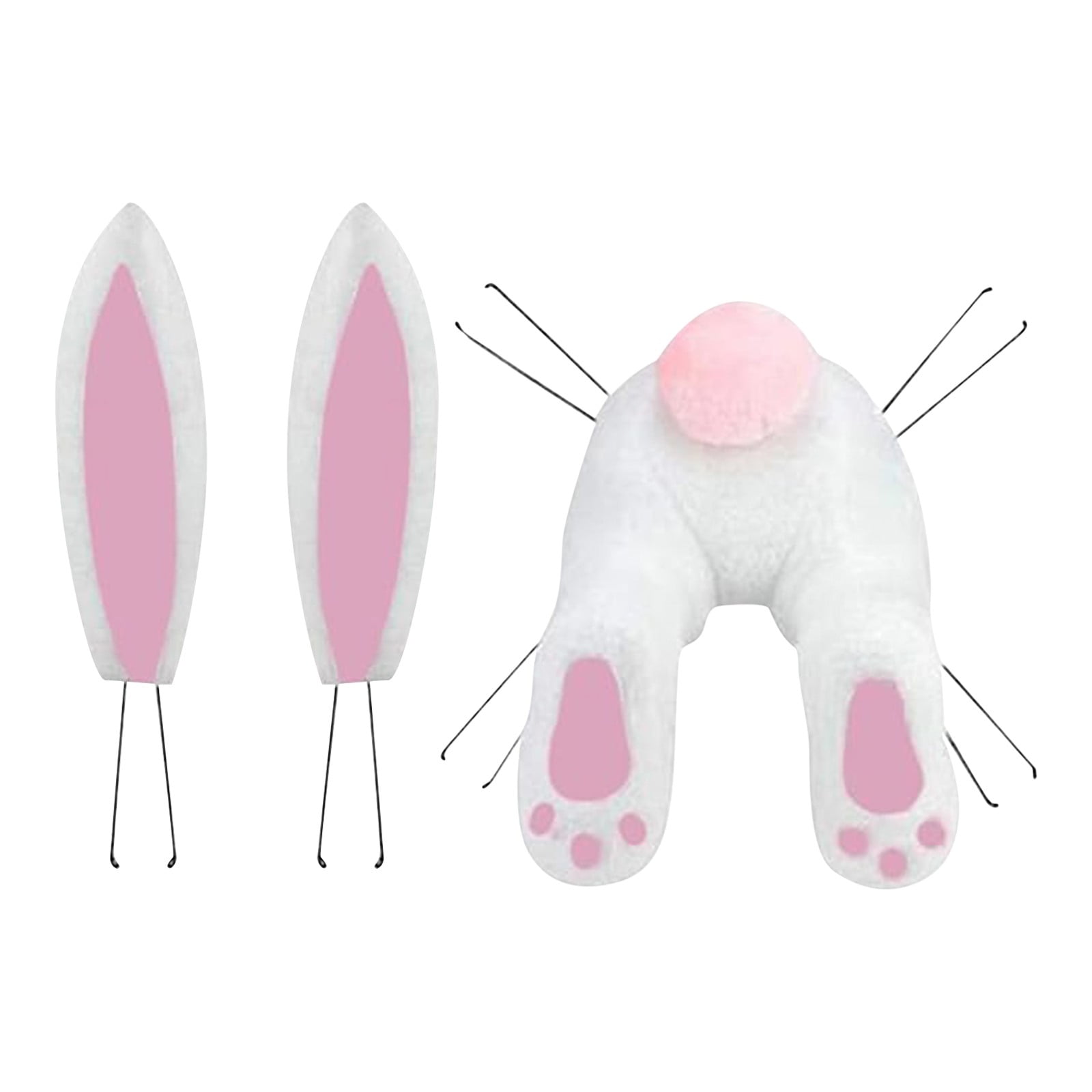 Easter Door Decorations Bunny Wreath Kit Easter Bunny Wreath Kit Easter ...