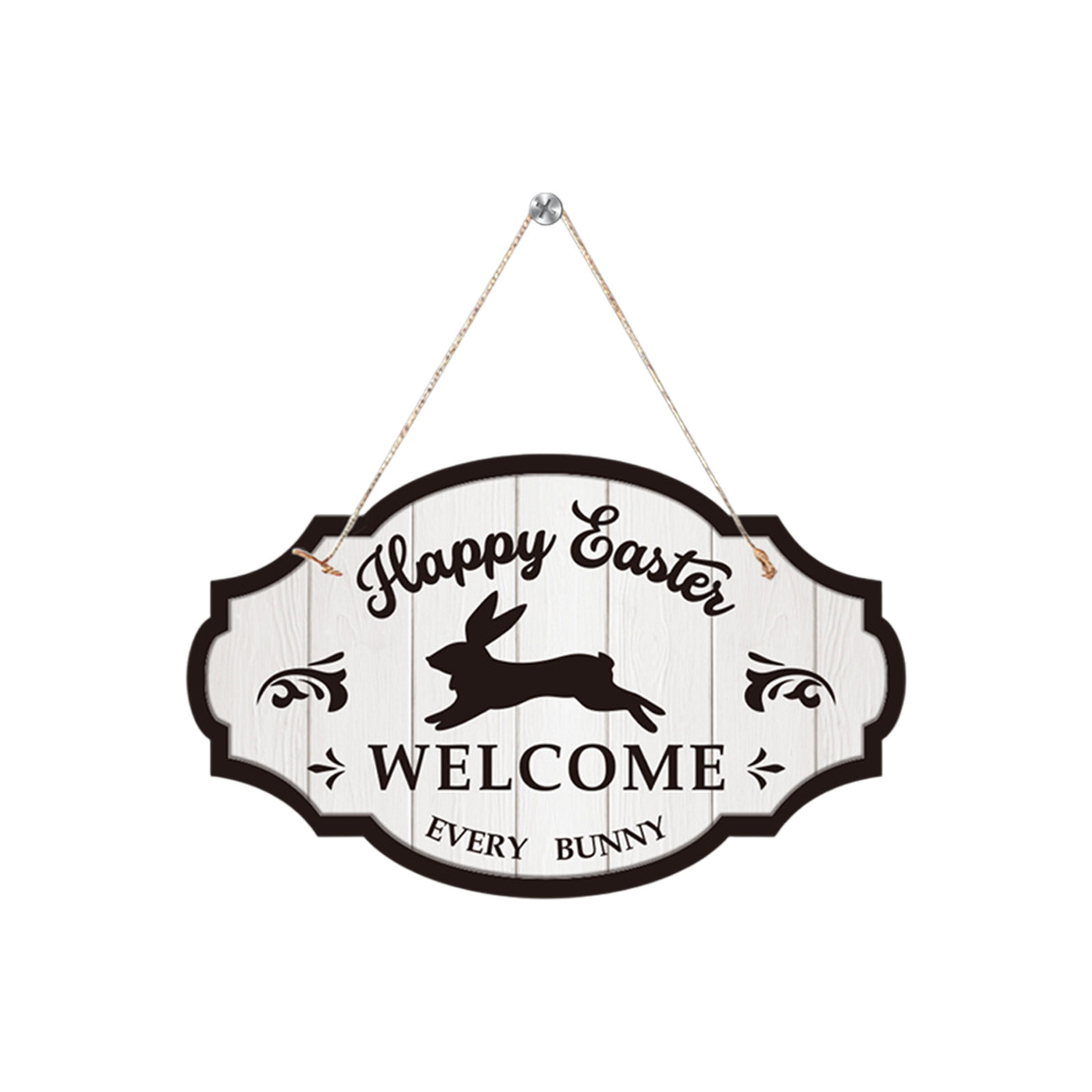 Easter Door Decorations,Happy Easter Bunny Door Sign Easter Door ...