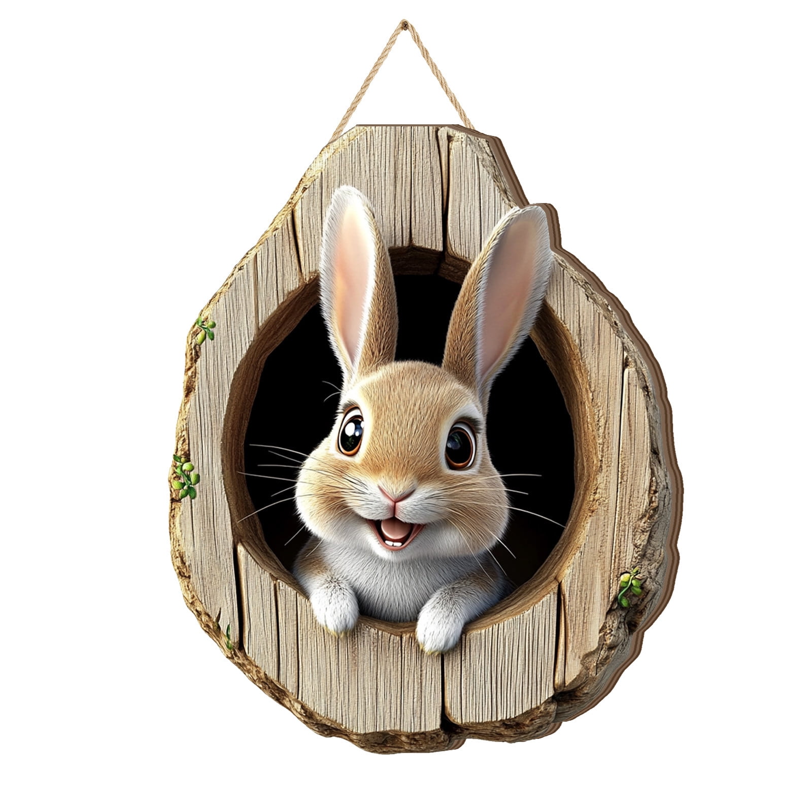 Easter Door Sign Wooden Easter Decoration Easter Decoration For Hanging ...
