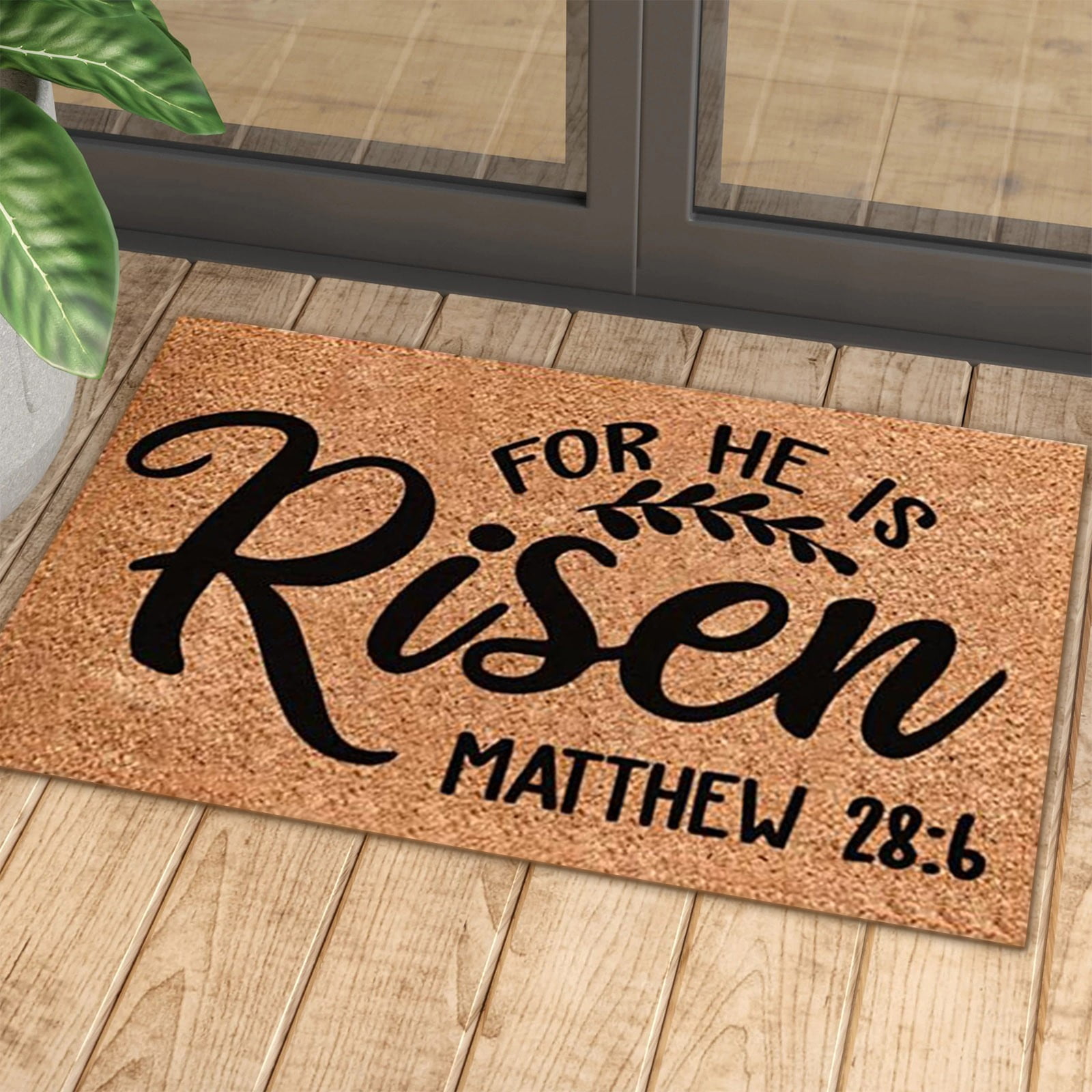 Easter Doormat Happy Easter Home Decorations Non-Slip Welcome Mats For ...