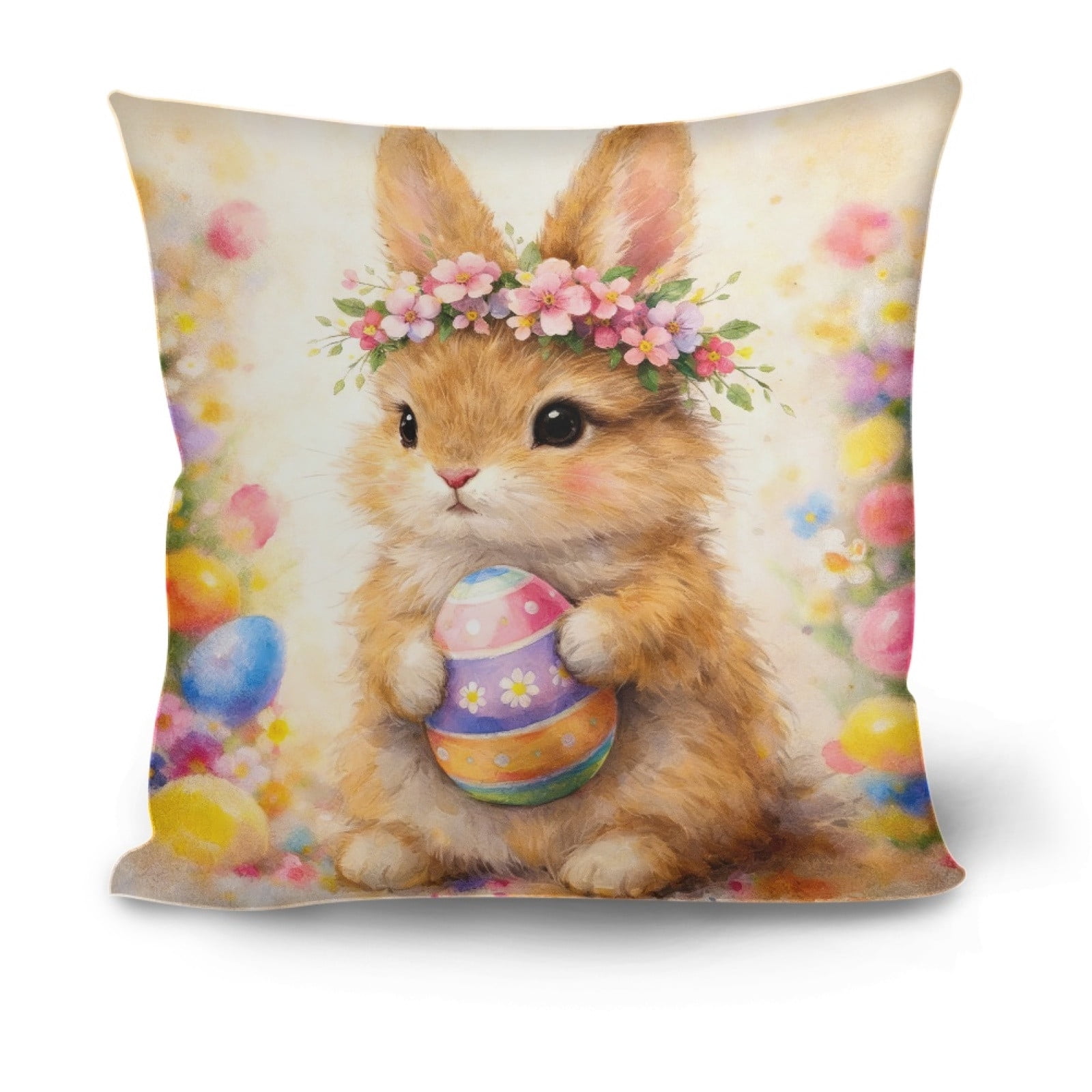 Easter Drawing Pillowcase for and Adults, DIY Blank Pillow Cover for ...