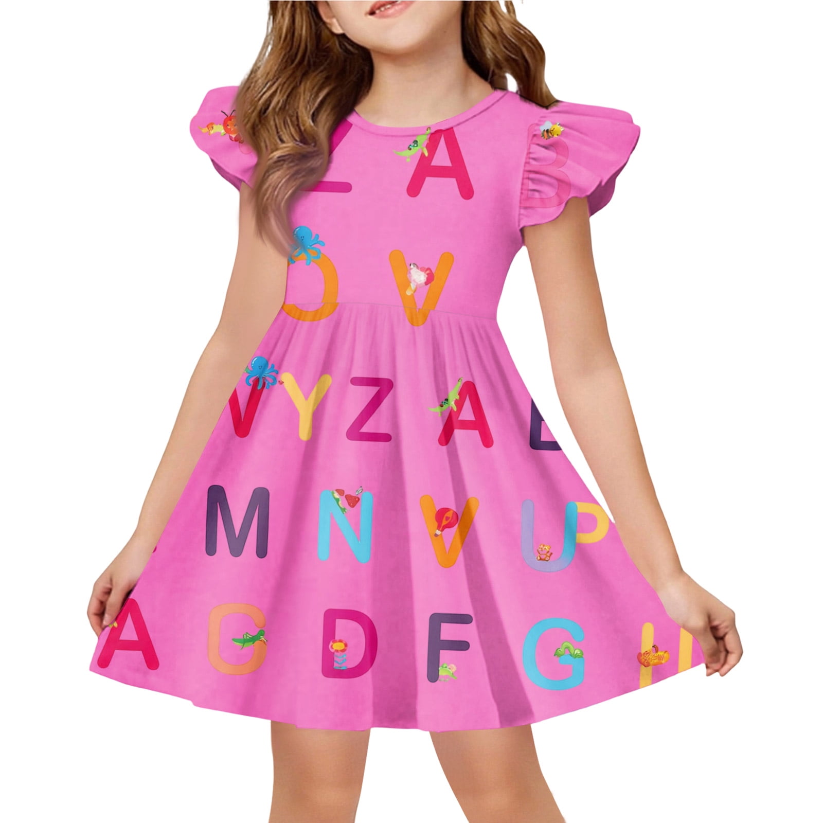 Easter Dresses For Girls Girls' Dresses Easter Bunnies Easter Eggs ...