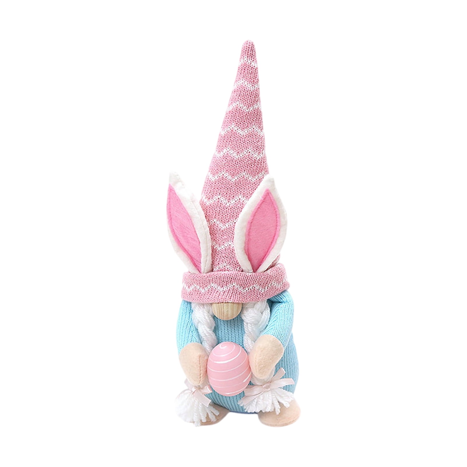 Easter Dwarf Faceless Doll Decorations Set of 3, Egg Holding Gnome ...