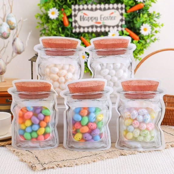 Easter Egg 40Pcs Colorful Speckled Eggs Ornament Small Party Basket ...
