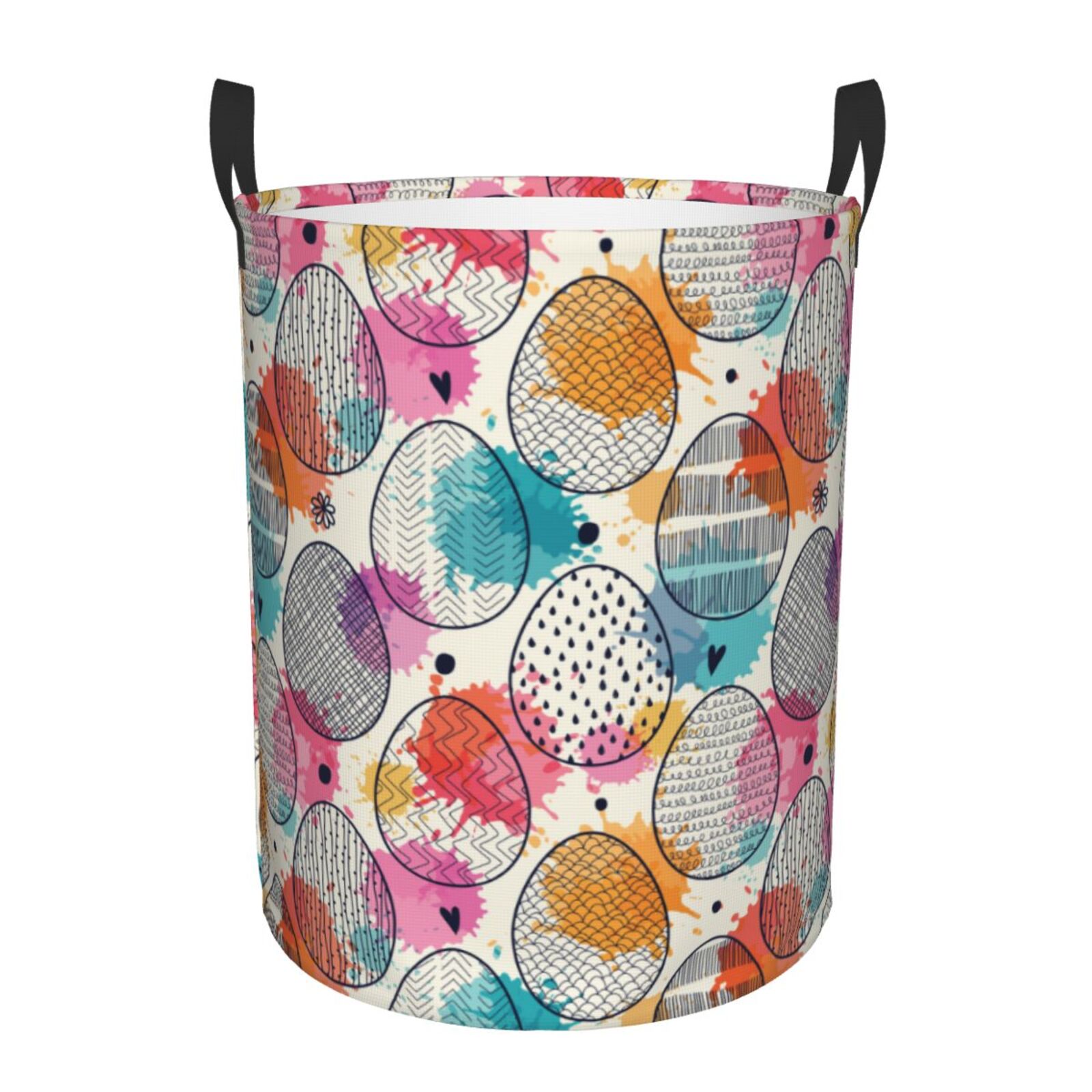 Easter Egg A Laundry Basket, Laundry Hamper Waterproof Laundry Bag ...