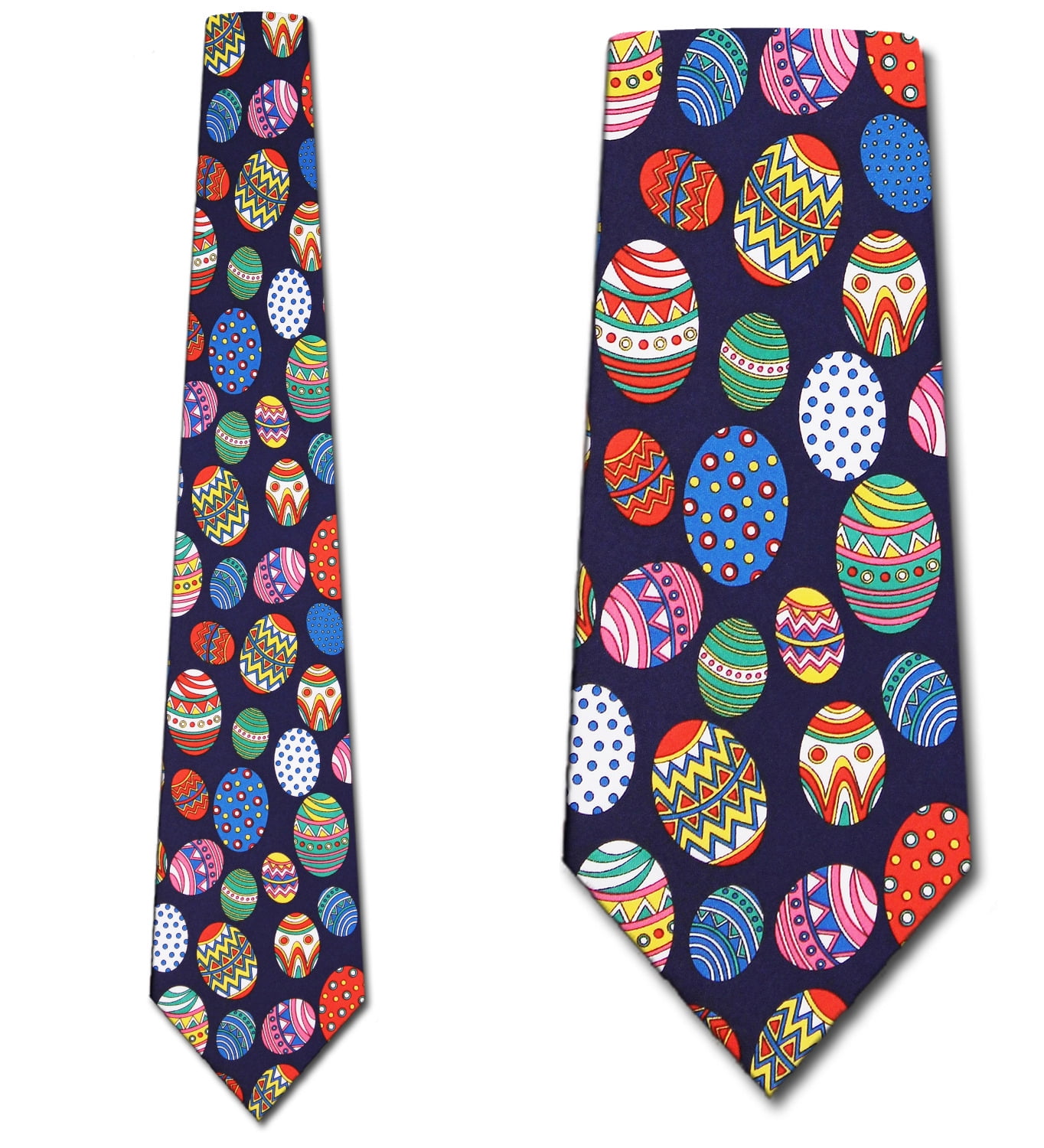 Easter Egg Allover (Navy) Necktie Mens Tie - Walmart.com