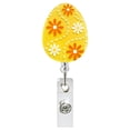 Easter Egg Badge Reel Retractable for Worker Cute Easter Gifts ID Name ...