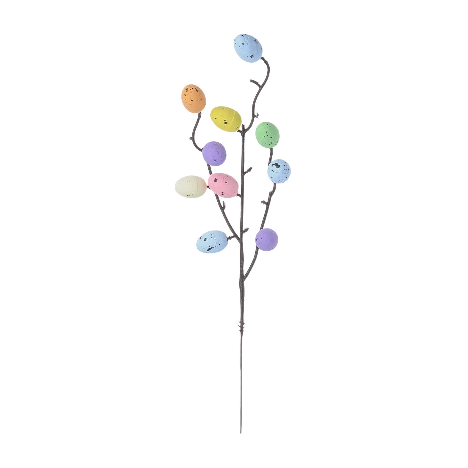 Easter Egg Branches, Spring Floral Stems Speckled Easter Picks Branches ...