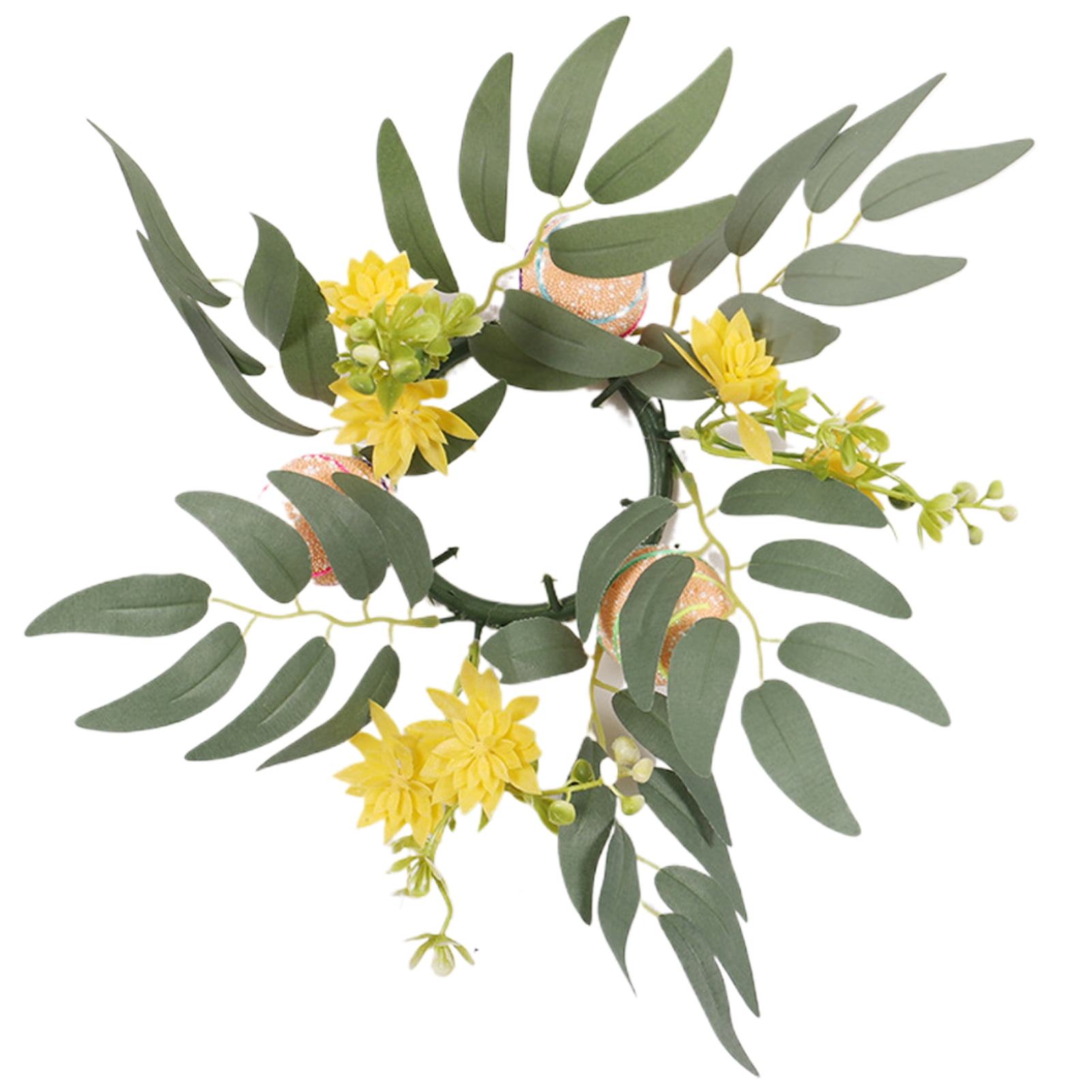 Easter Egg Candle Rings, Small Candle Rings for Pillars, Spring Candle ...