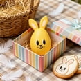 Easter Egg Candy Box, Openable Yellow Bunny Eggs, Plastic Hollow Eggs ...