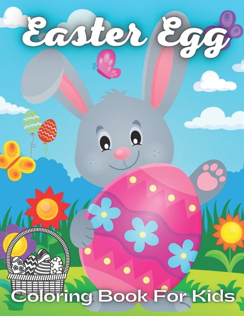Easter Egg Coloring Book For Kids : A Cute Collection of Easter Eggs ...