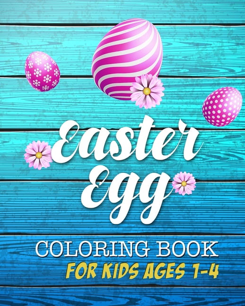 Easter Egg Coloring Book: Unique and Cool Happy Easter Egg Activity ...
