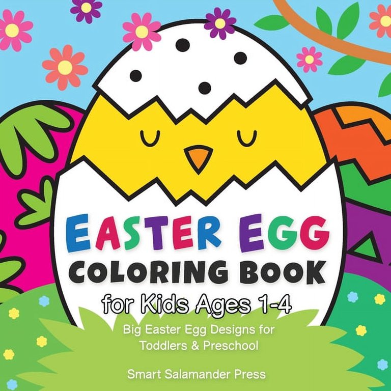 large easter eggs coloring pages