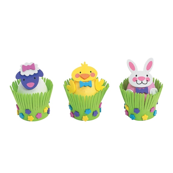 Easter Egg Decorating Craft Kit - Craft Kits - 12 Pieces - Walmart.com