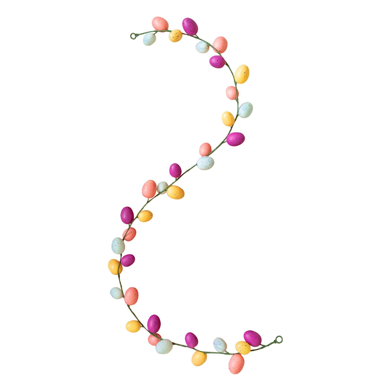 Easter Egg Decorations Hanging Tree Decorations, 71" Pastel Easter Tree Ornaments, Vintage Style ...