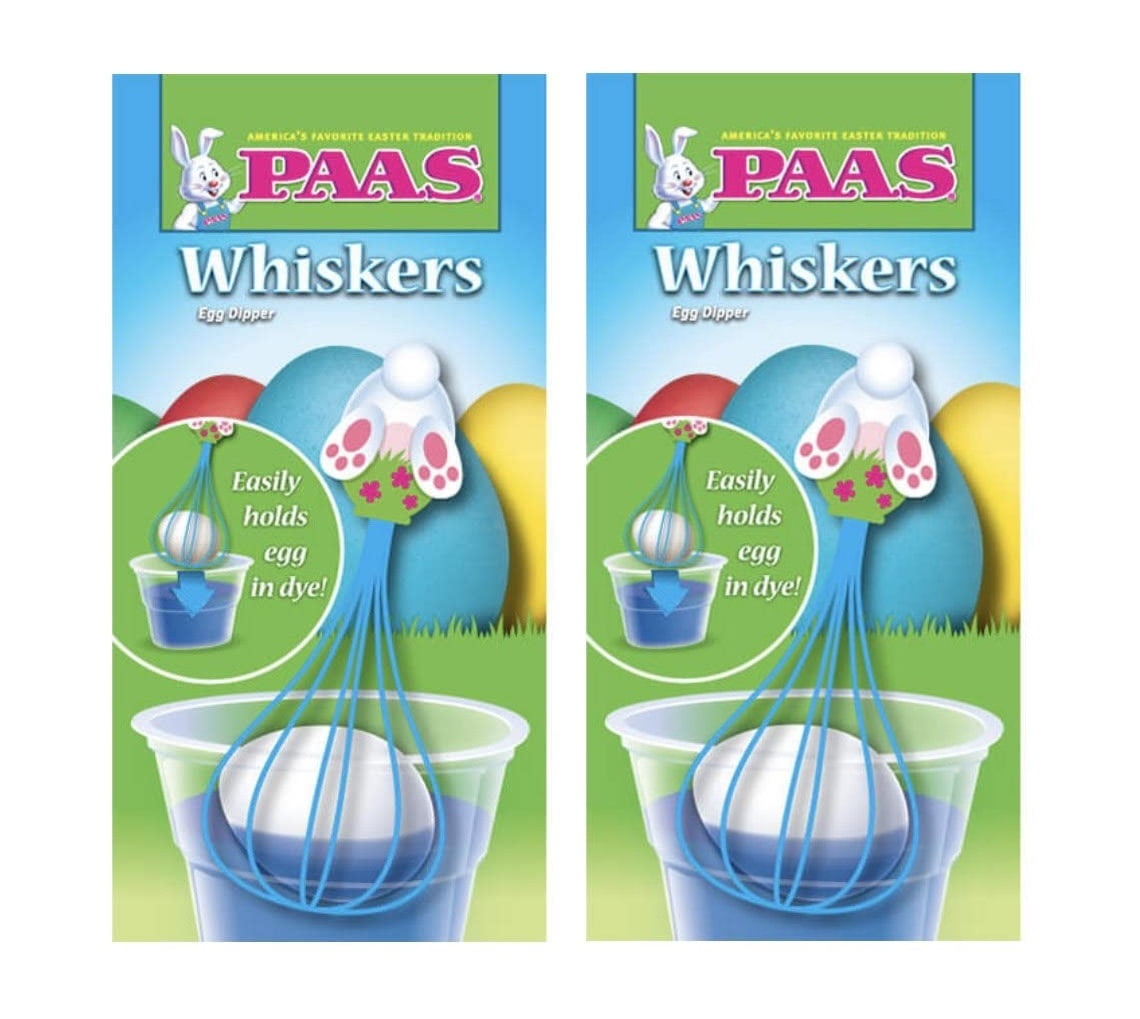 Easter Egg Dipper - PAAS Whiskers No Mess Egg Dye Tool Tong for Dyeing ...