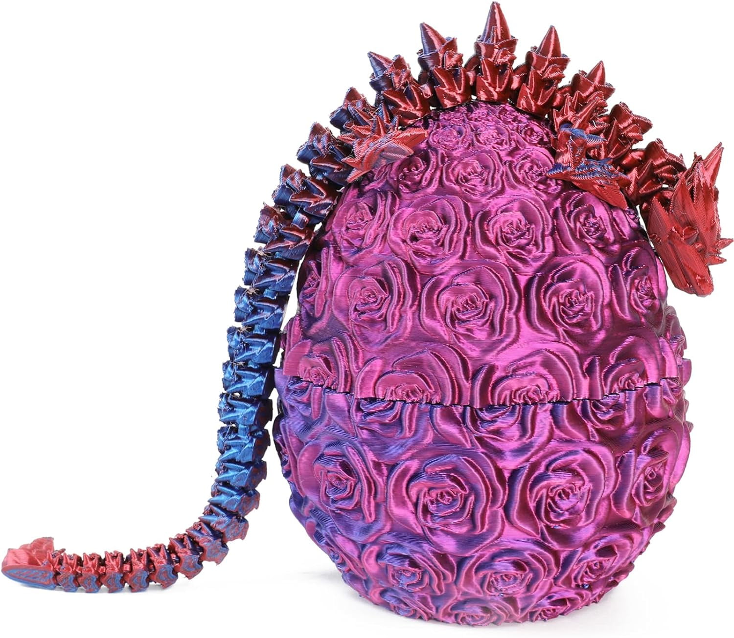 Easter Egg Dragon Egg 3D Printed Dragon Egg Articulated Dragon Crystal ...