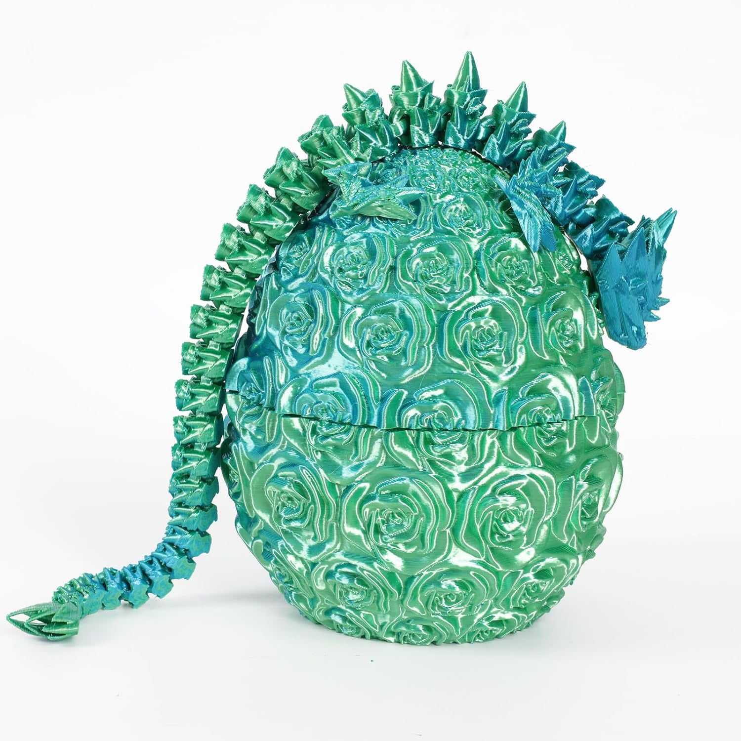 Easter Egg Dragon Egg 3D Printed Dragon Egg Articulated Dragon Crystal ...
