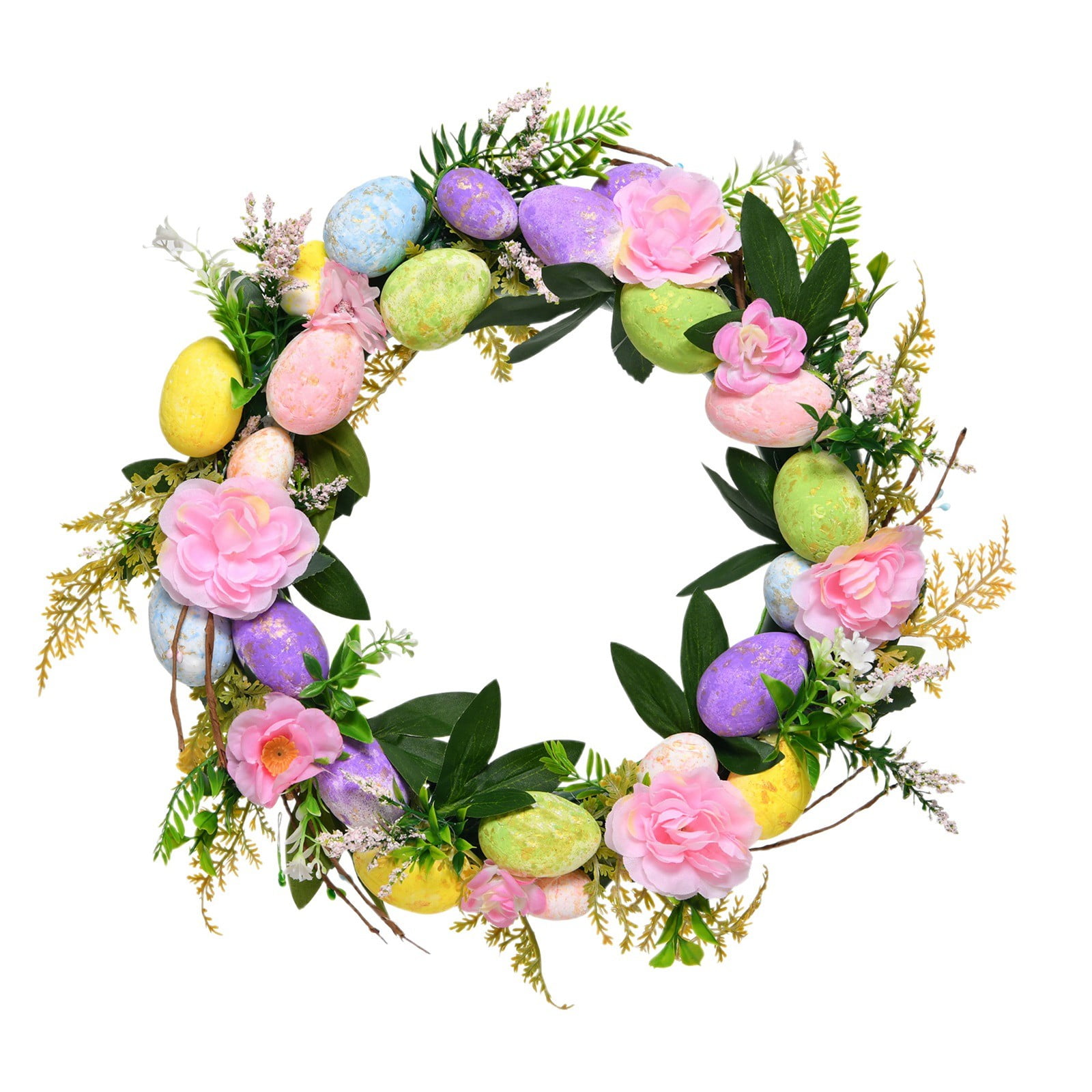 Easter Egg Easter Egg Wreath Pendant Valentine's Day Decoration Home ...