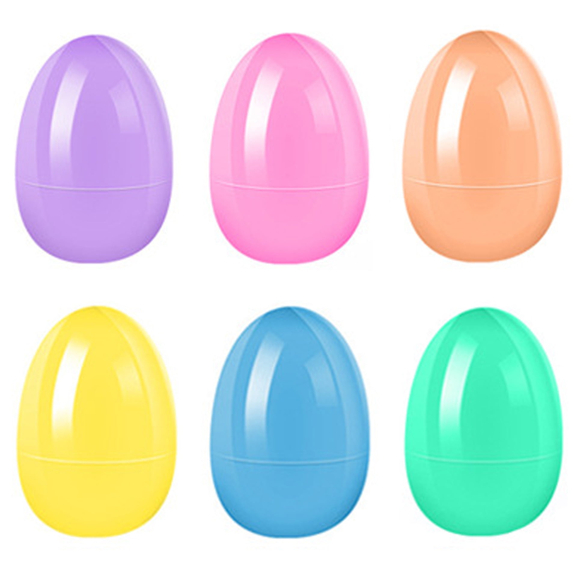 Easter Egg Fillable Plastic Eggs Openable Lottery Surprise Eggs for ...