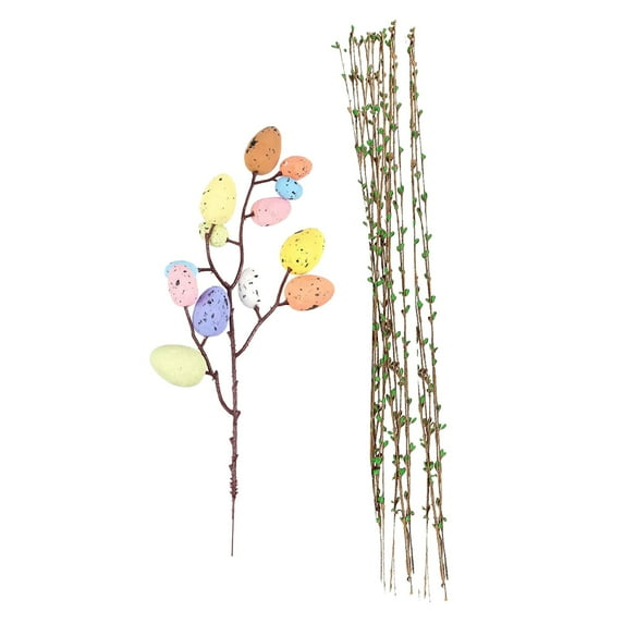 Easter Egg Floral Branch Spring Home Unique Ornament Display for ...