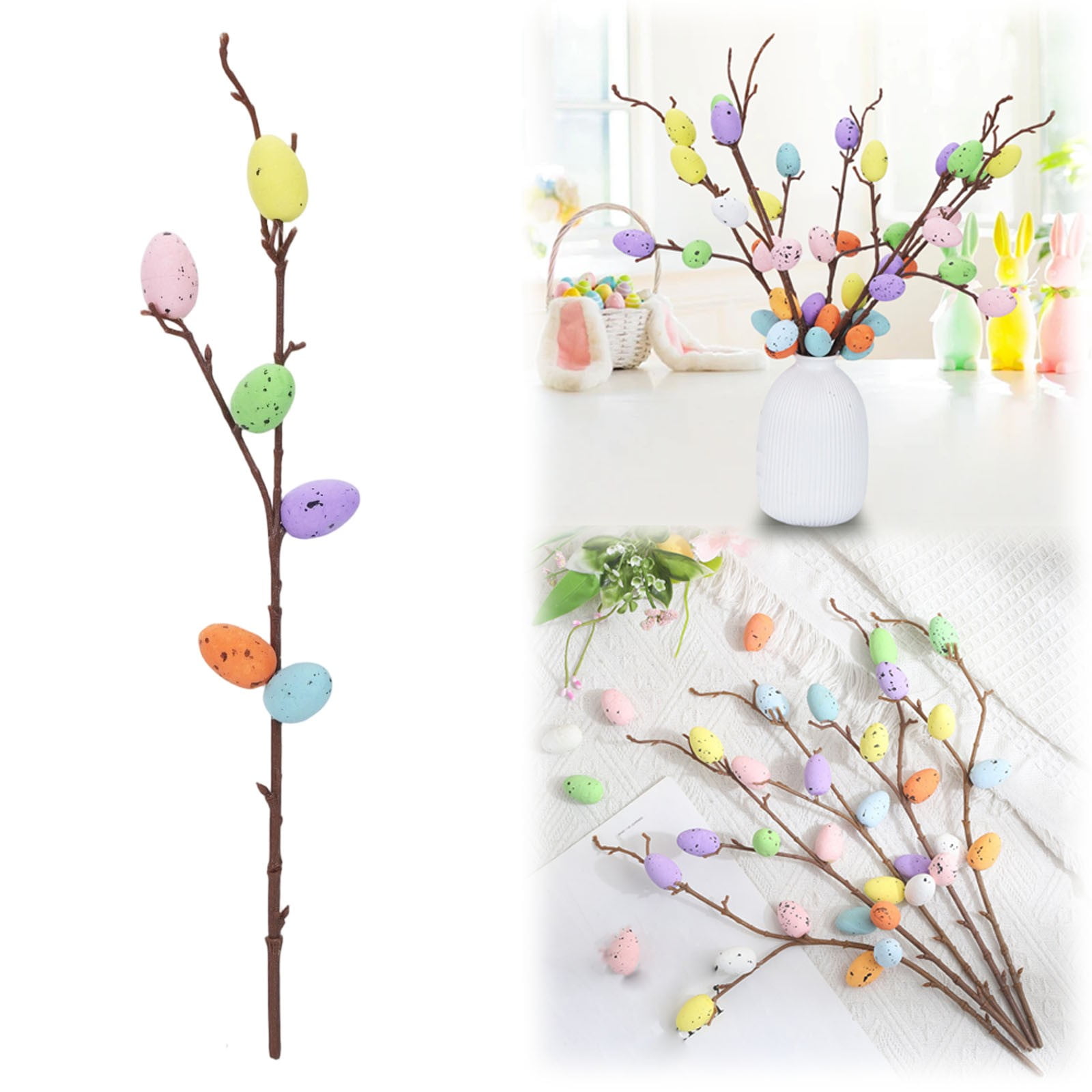 Easter Egg Flower Tree Picks Verdsylv Easter Egg & Flower Tree Picks ...