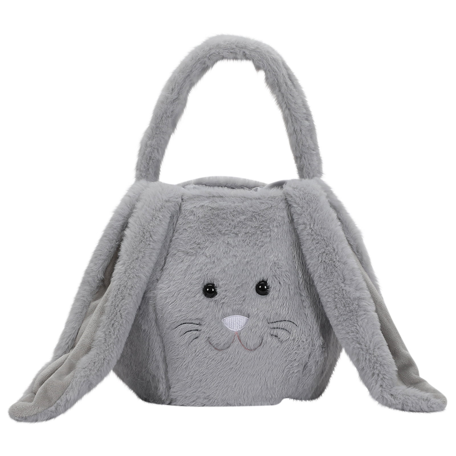 Easter Egg Hunting Baskets Plush Easter Bunny Basket Bunny Easter ...