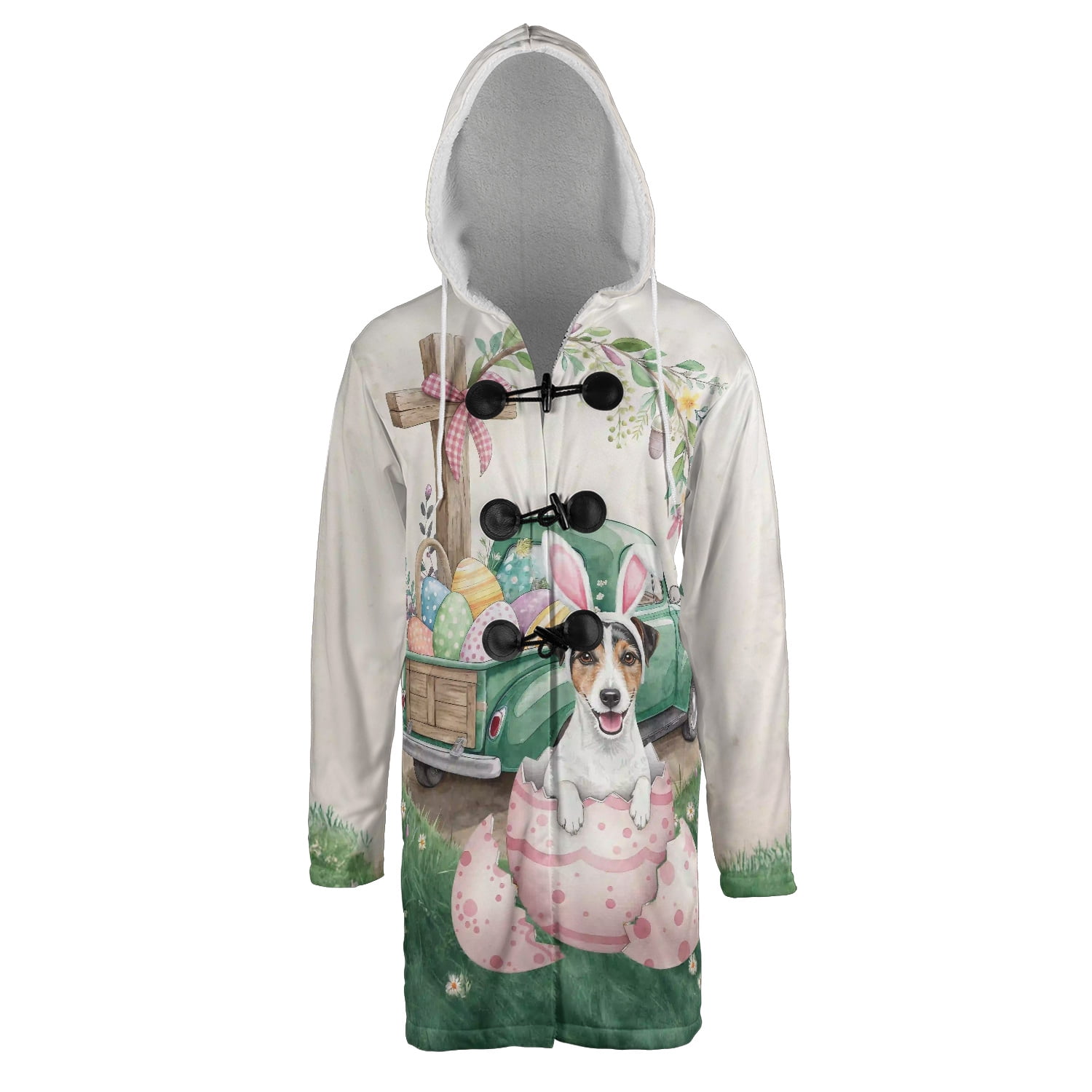 Easter Egg Jack Russell Terrier Bunny Ear Welcome Spring Truck All Over ...