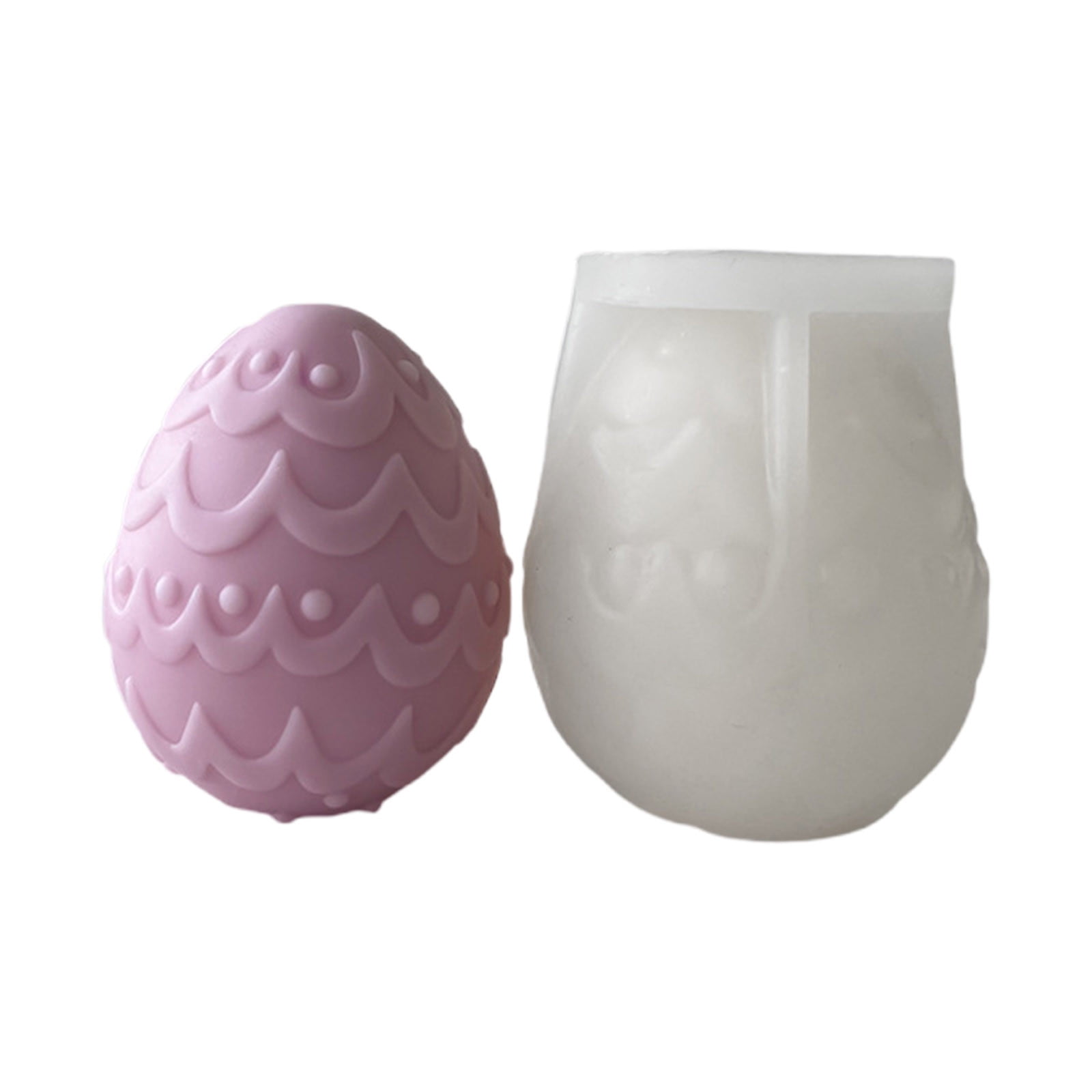 Easter Egg Mold, Easter Egg Candle Mold, 3D Silicone Easter Egg Candy ...