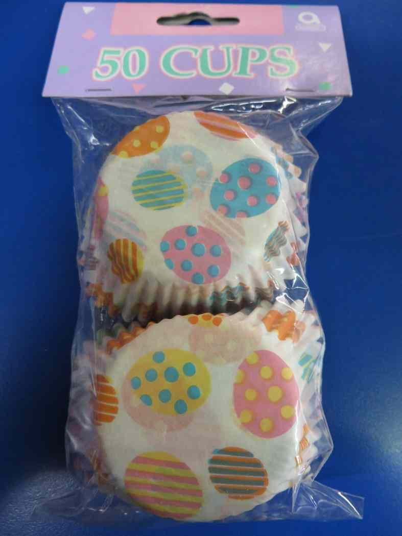 Easter Egg Pastel Spring Holiday Party Baking Cup Liners Cupcake ...