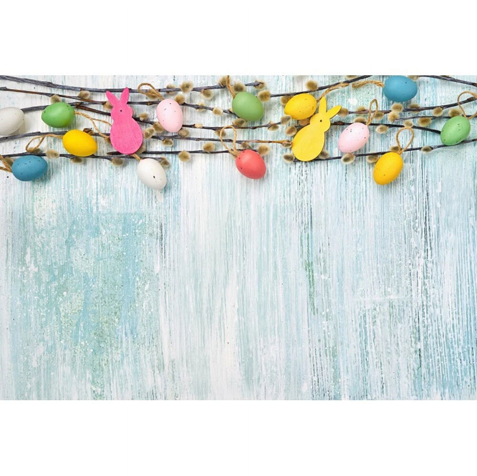 Easter Egg Rabbit Background Bonnie Rabbit Prairie Garden Resurrection ...